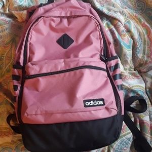 adidas | Bags | Pink Adidas Backpack | Poshmark